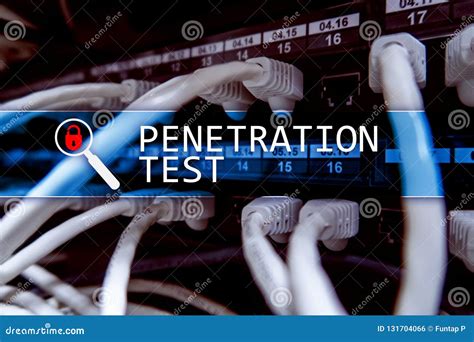 Penetration Test Cybersecurity And Data Protection Hacker Attack