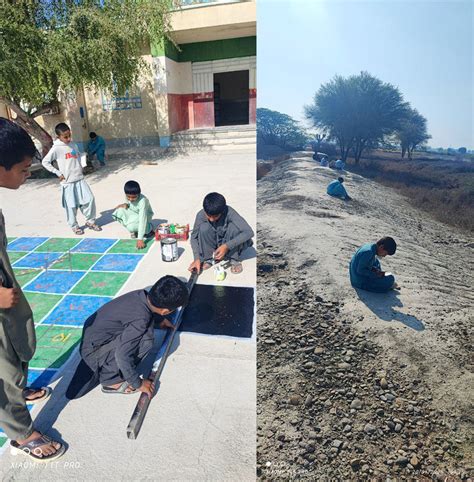 معلم خلاق در شهرستان دشتیاری، کلاس های درسش را محدود به 4 دیواری مدرسه