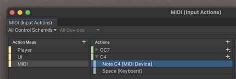 Cannot Get Midi Input To Call Function Through Actions And C Issue 23 Keijiro Minis GitHub