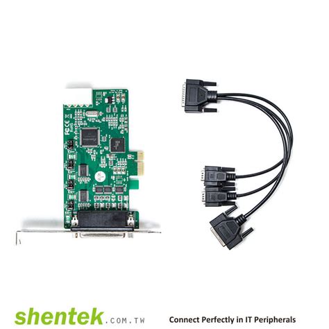 Serial RS Parallel PCI Express PCIe Card Industrial