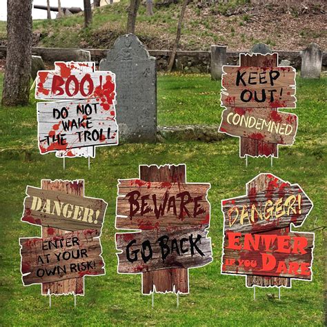 Halloween Warning Signs