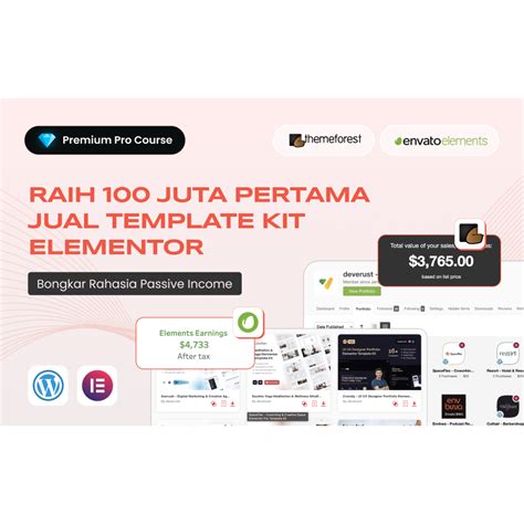 Jual Course Untuk Belajar Envato Market Shopee Indonesia