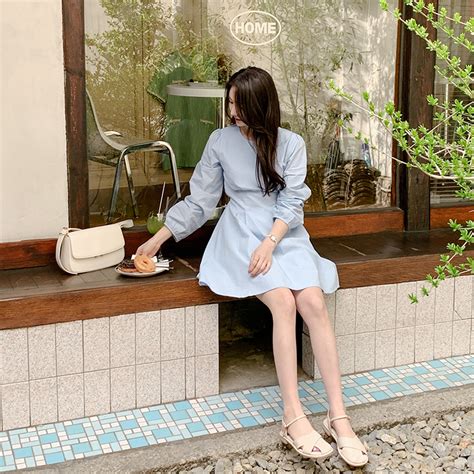 아뜨랑스 감사할인연장추가쿠폰팩 ⚡️오늘출발⚡️ 자체제작 린드 바이오워싱 코튼 핀턱 브라이덜샤워 셔츠 하객원피스 하객룩 미니원피스 원피스 Op13721