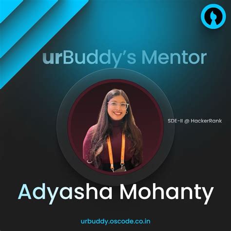 Oscode On Linkedin Mentorship Careergrowth Urbuddy