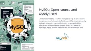Introduction To Databases SQL Flavors PPT
