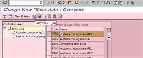 Puzzled By How To Create A New Controlling Area Fo SAP Community