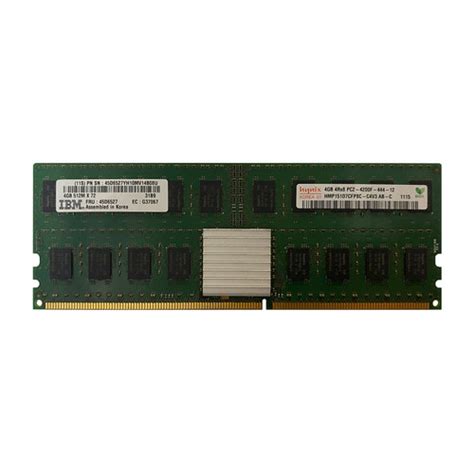 Ibm 45d6527 4gb Pc2 4200 Ddr2 Memory Module Serverworlds