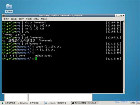 linux 目录结构及文件基本操作 蓝桥云课