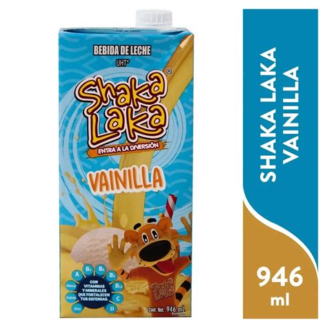 Leche Saborizada Shaka Laka Sabor Vainilla 946 Ml Walmart Honduras