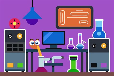 Premium Vector Lab Space For Coding And Programming Exercises Vector