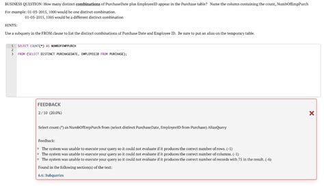 Solved Formulate A Single Sql Query To Answer This Business
