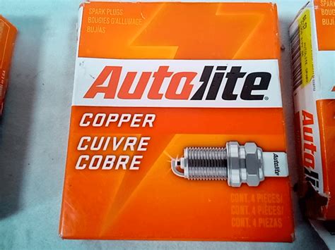 Assortment of 3 - Autolite, Copper Spark Plugs, Multi-Color - Dutch Goat