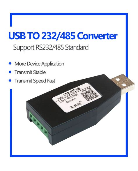 USB To S Serial Port Converter Industrial Communication Module RS RS Adapter Pin