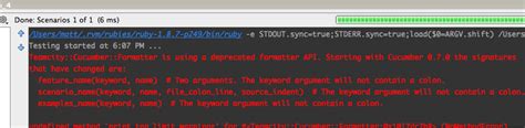 Fix Rubymine 202 Cucumber Integration Tea Driven Development