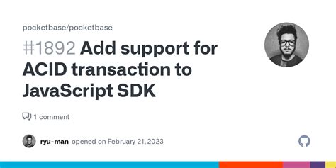 add support for acid transaction to javascript sdk · issue 1892