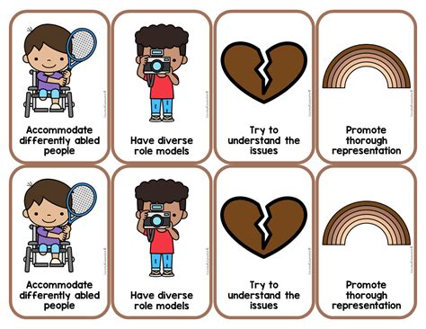 Diversity Equity Inclusion Matching Card Game Made By Teachers