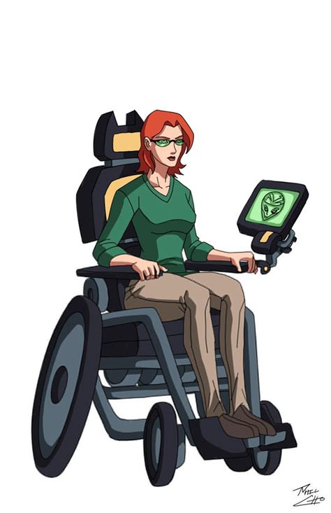 Barbara Gordon Oracle Comic Book Artwork Comic Books Art Dc