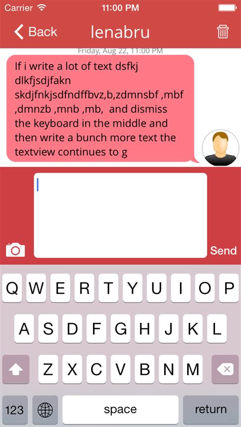 Ios Click Spacebar On The Keyboard Programmatically Stack Overflow