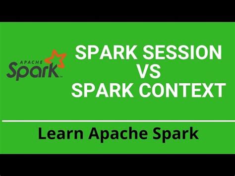 Spark Session Vs Spark Context Spark Internals YouTube