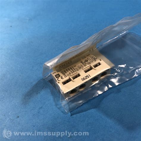 Square D Gvae11 Auxiliary Contact 1no 1nc 240 Vac 60 Vdc 2 5 Amp Ims