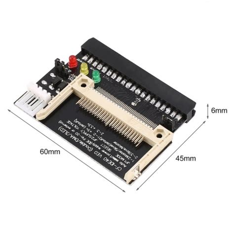 Compact Flash CF Memory Card To Female PIN IDE Adapter Sordan