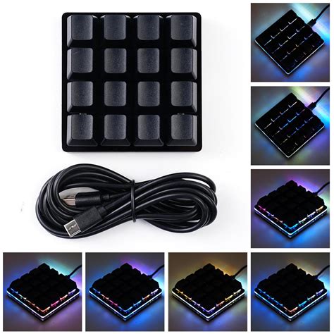 KITPIPI Key Black Keypad Mechanical Keyboard Custom Shortcut F W Keys NL E I Walmart