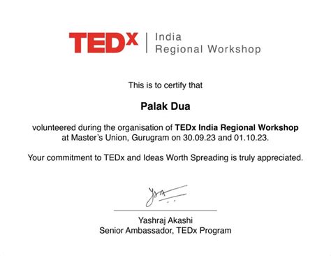 Palak Dua On Linkedin Picture This A Darkened Room The Soft Glow Of The Tedx Logo And A…