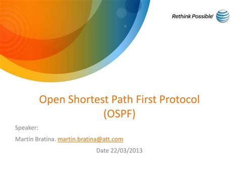 OSPF Basics PPTX Internet Computing