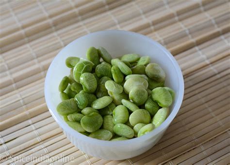 LIMA BEANS MASALA RECIPE Spiceindiaonline