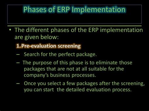 Erp Life Cycle By Manoj Vasava Mca PPT Business Business And Finance