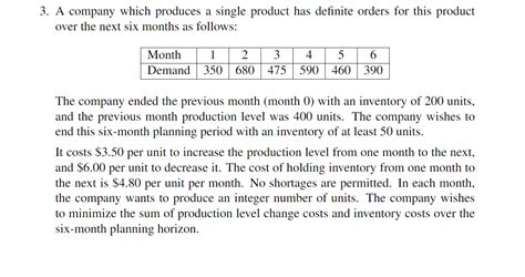 Solved A Formulate An Algebraic Model For The Problem B Chegg
