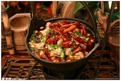 吊锅烧兔摄影图传统美食餐饮美食摄影图库昵图网