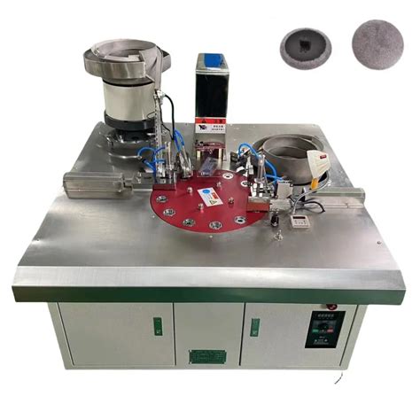 Automatic Fabric Covered Button Making Machine Industrial Covering