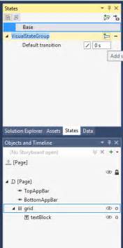 Adjust Layouts Using Visual State Manager In Uwp