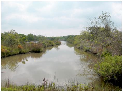 Cedar Bayou From Kilgore Road And East James Street Baytown Texas