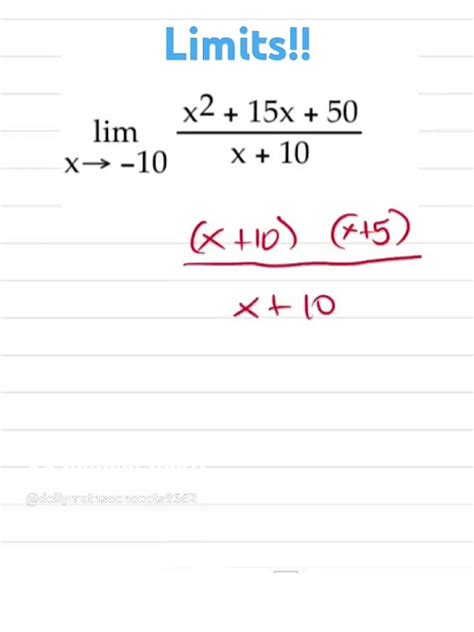 Limits Calculus 1 Maths School Calculus Mathematics Csecmaths Gcse Eoc Apcalculus