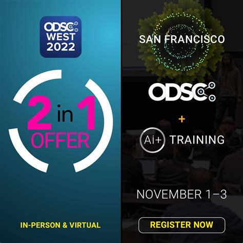 Open Data Science Conference Odsc On Linkedin Odscwest Machinelearning Datatraining