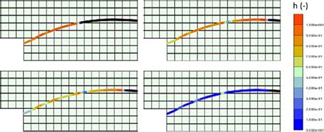 Comparison Of Numerical And Experimentally Observed Crack Pattern