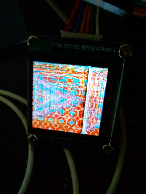 Problem Mangled Screen Nano BLE Sense OLED RGB Wondershare Alike Nano BLE Sense