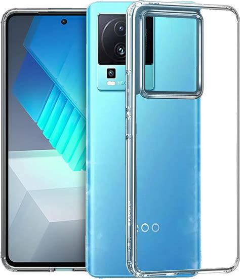 KAPAVER Hybrid Series Compatible With IQOO Neo 7 5G IQOO Neo 7 Pro 5G Case Cover Hard PC Soft