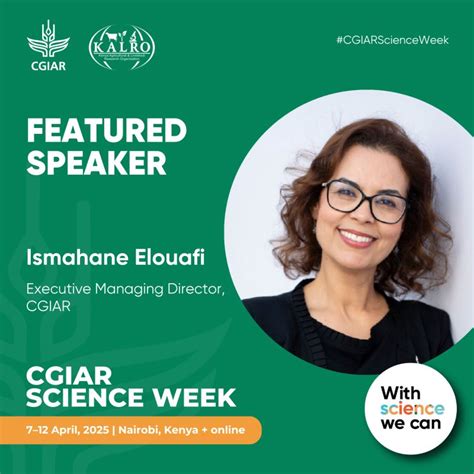 1 Knowledge Sharing And Innovation Cgiar Science Week Brings Together