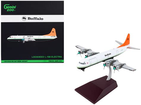 Lockheed L 188 Electra Commercial Aircraft Buffalo Airways White And