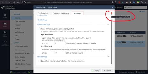 isp failover is not working on checkpoint smb fire check point