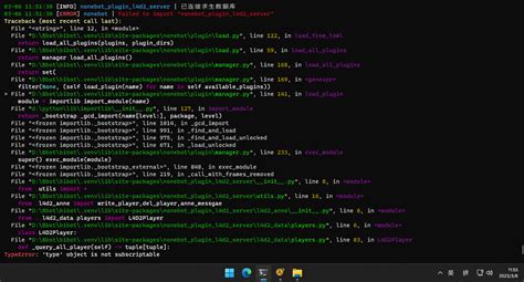 py3 8无法启动报错 · issue 2 · agnes4m nonebot plugin l4d2 server · github