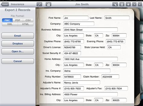Sharing A Form With Other Ipad Users