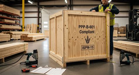 Ppp B 601 Compliant Wood Crates Express Packing