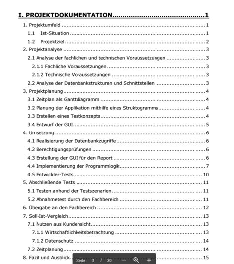 Projektantrag Dokumentation Abschlussprojekte Fachinformatikerde