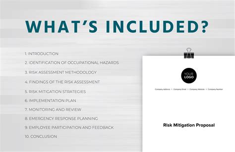 Risk Mitigation Proposal Template In PDF Word Google Docs Download Template Net