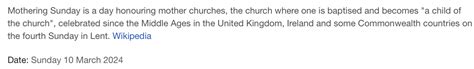 Orphans Of Liberty Mothering Sunday Mothers Day In The Uk
