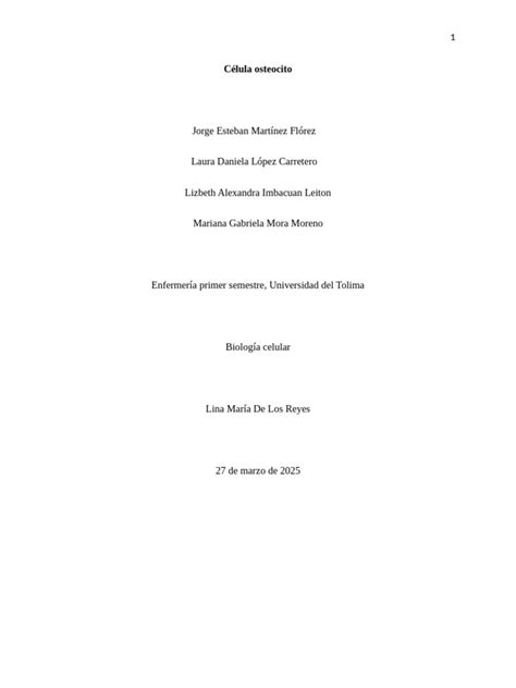 Función Y Biología De Los Osteocitos Pdf Hueso Biología